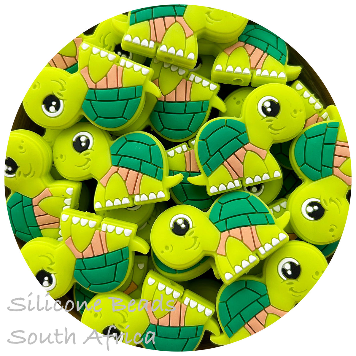 Tortoise Beads – Silicone Beads SA